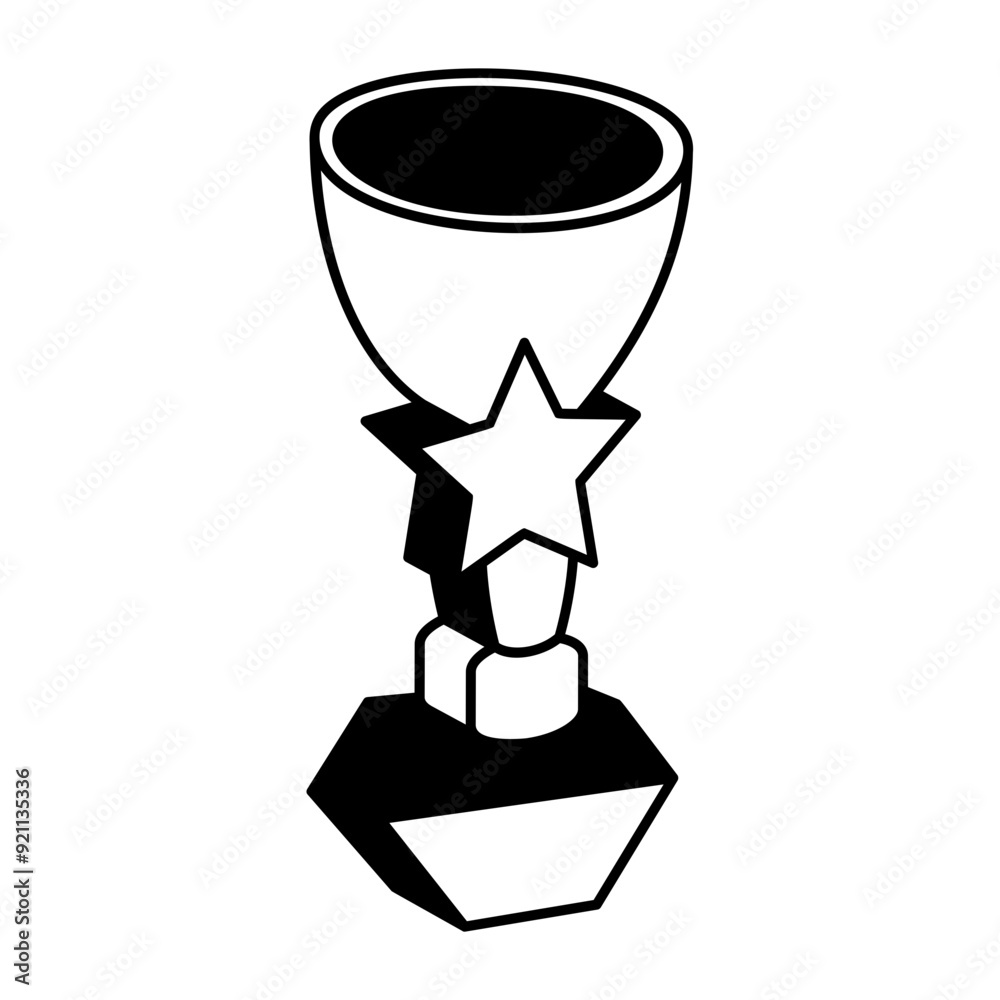 flare title of honor vector icon design, token of recognition symbol ...