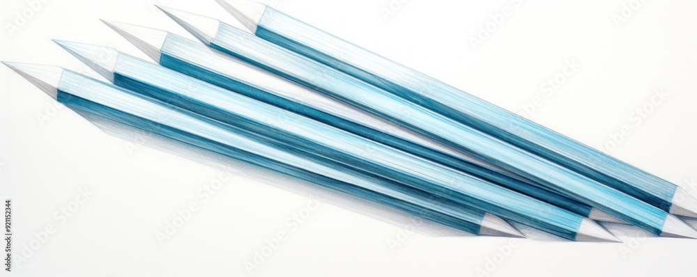 pencil sketch parallel lines at an angle crosshatching, white ...