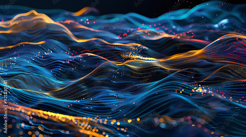 Network cable data server center, centralized network, local area ...