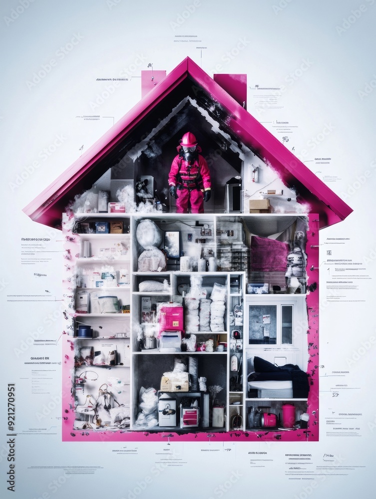 Detailed Fire Safety Instructions Infographic Evacuation Steps for 30s ...