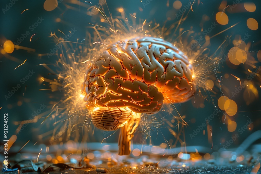 Artificial intelligence sparkling brain overload data mining, deep ...