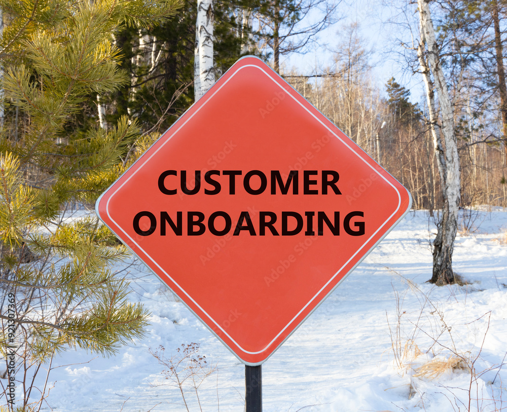 Customer onboarding symbol. Concept words Customer onboarding on ...