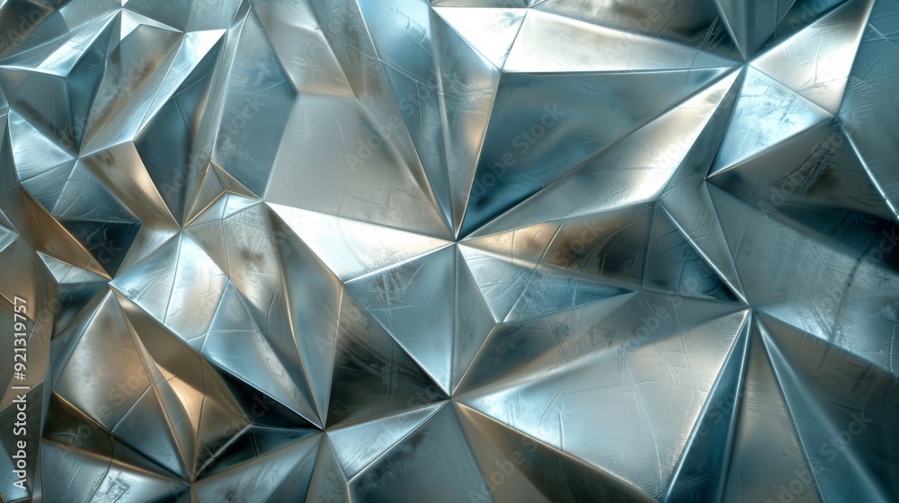 ภาพประกอบสต็อก Geometric Origami: Abstract shapes that mimic the folds ...