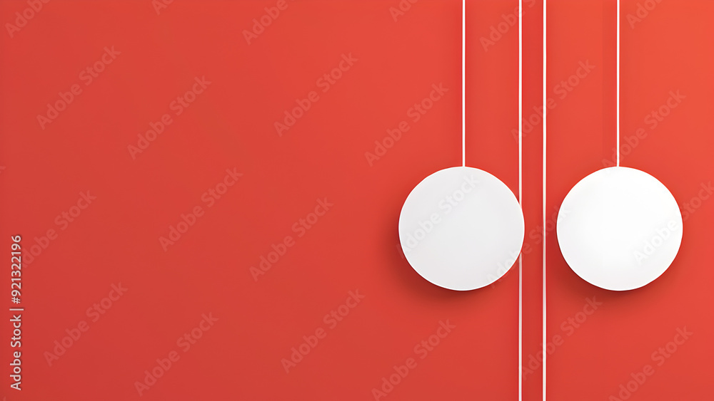 A clean 2D rendering of a minimalist PPT cover featuring simple lines ...