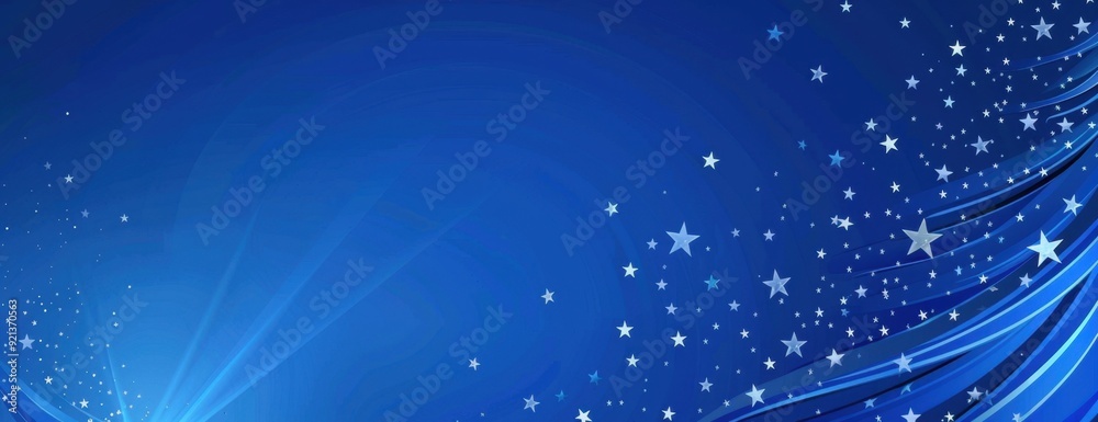 Blue background with american flag, blue background American patriotic ...