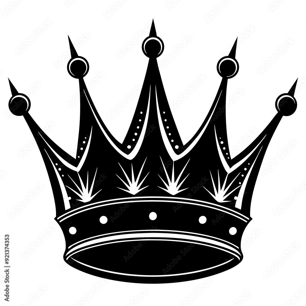 Crown Vector Illustration | SVG Files | Cricut Files | Vector Graphics ...