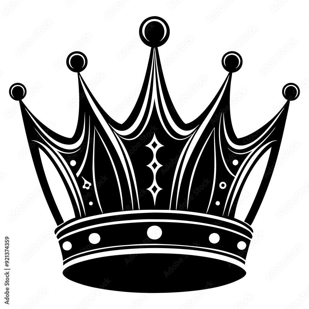 Crown Vector Illustration | SVG Files | Cricut Files | Vector Graphics ...