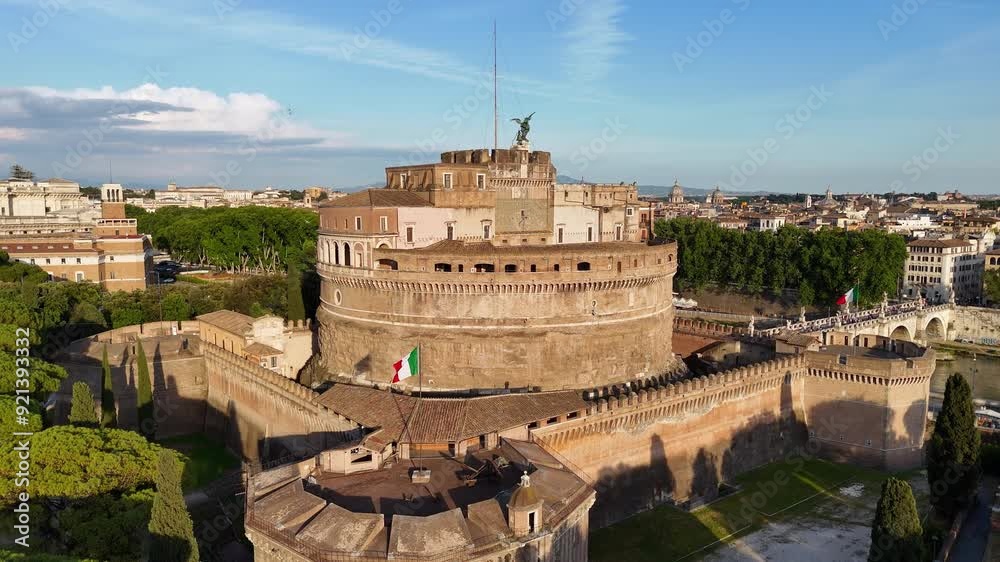 Castle of St. Angelo is a Roman architectural monument, the Mausoleum ...