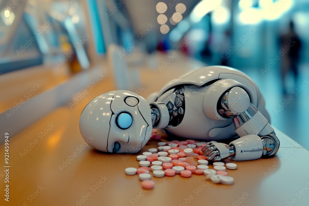 Detailed robotic arm performing precise tasks highlighting the ...