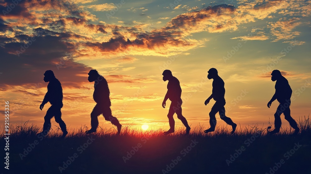 Human evolution. A study of the sequence of biological evolution of ...