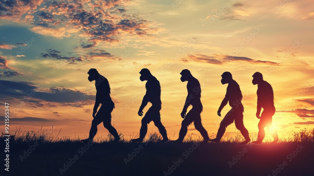 Human evolution. A study of the sequence of biological evolution of ...