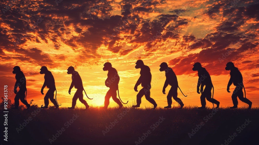 Human evolution. A study of the sequence of biological evolution of ...
