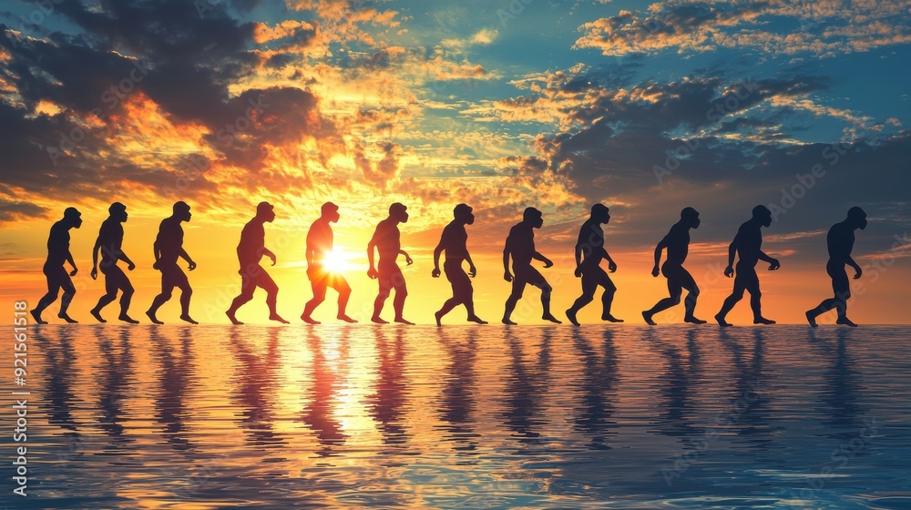Human evolution. A study of the sequence of biological evolution of ...