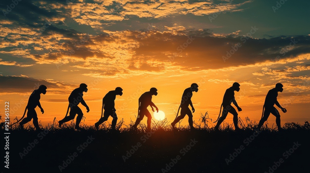 Human evolution. A study of the sequence of biological evolution of ...