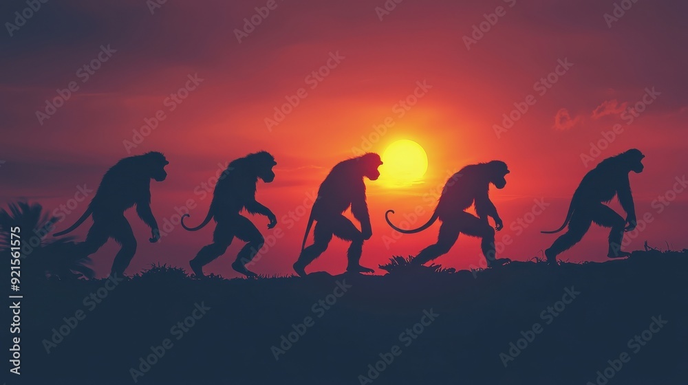 Human evolution. A study of the sequence of biological evolution of ...