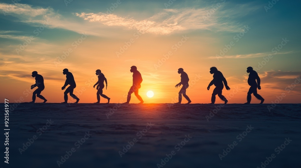 Human evolution. A study of the sequence of biological evolution of ...