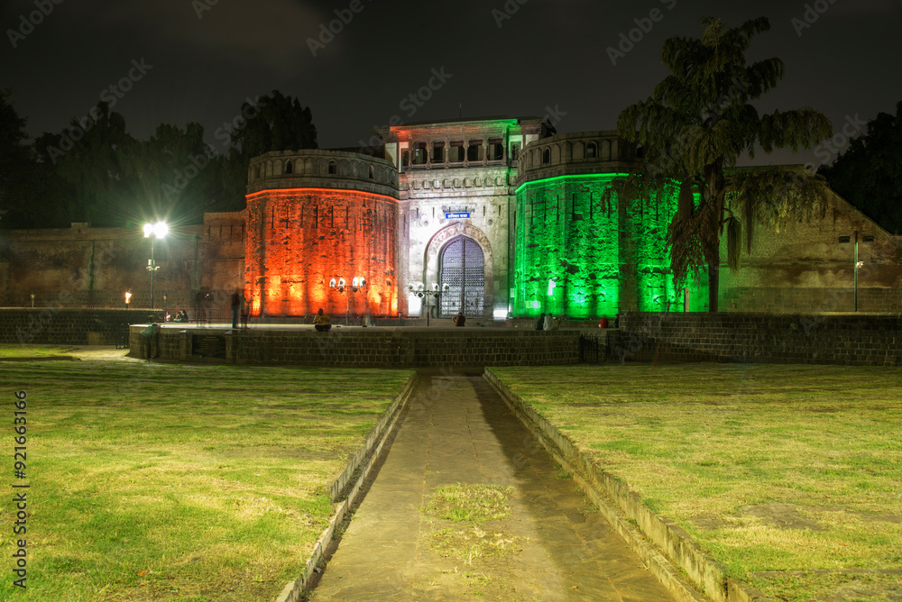 Pune, Maharashtra, India. August 13, 2024. Shaniwar Wada, The ...