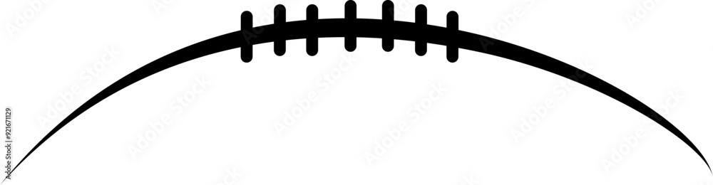 Vector pattern design oval ball in sports american football popular ...