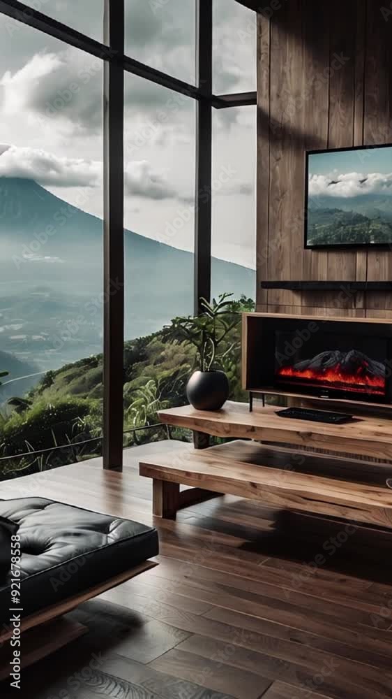 Ultra minimal free video of person sleeping on the window sill interior ...