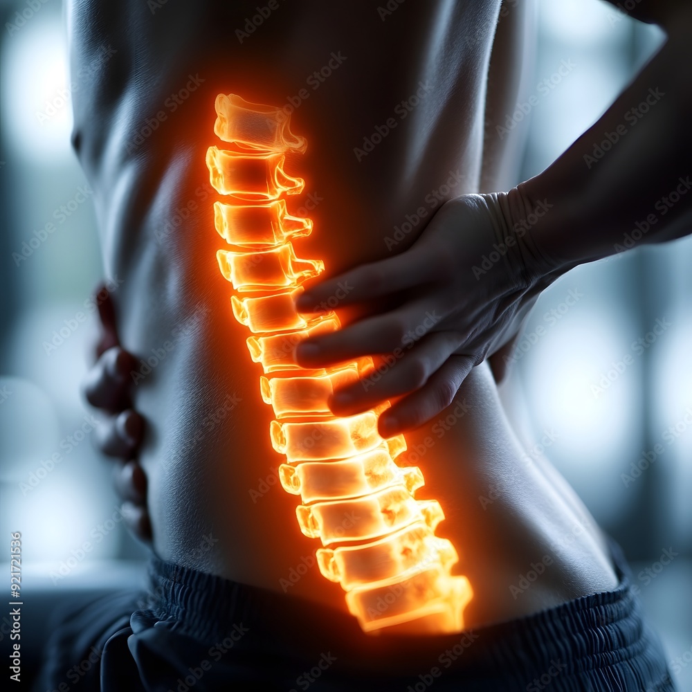 Sports Injury: An athlete, such as a runner or weightlifter, clutching ...