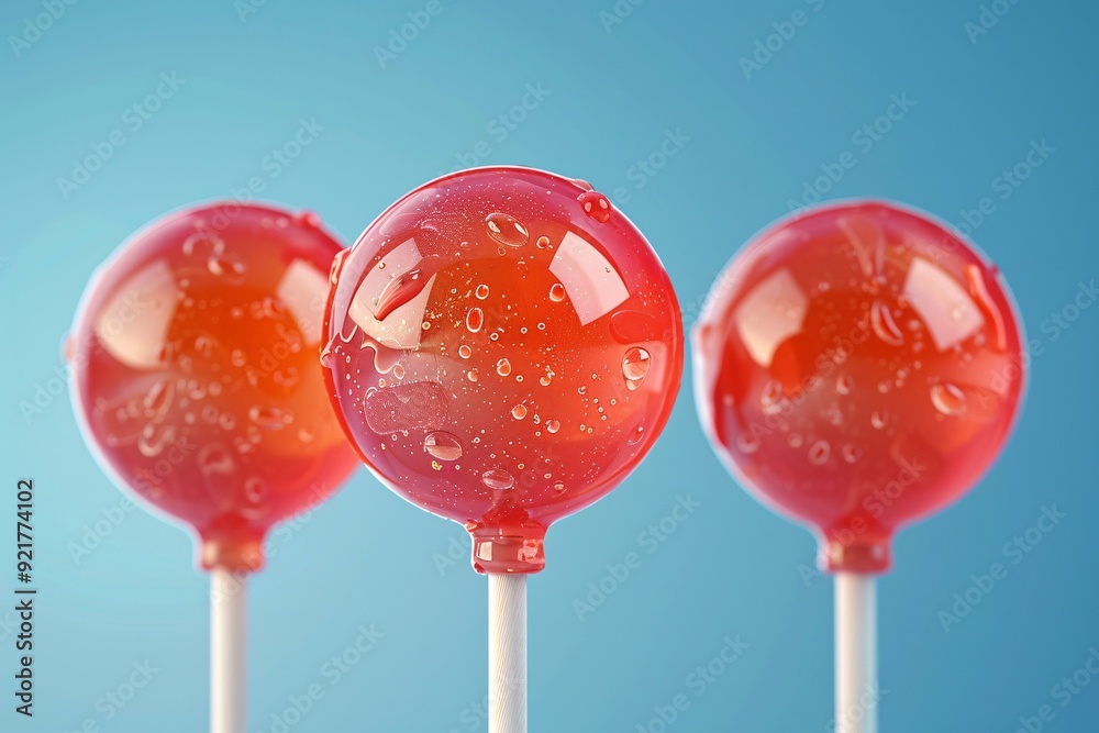 Soothe your throat with realistic illustrations of lollipops and ...