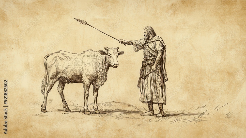 Biblical Illustration of 1 Samuel: The Lord Rejects Saul as King, Saul ...