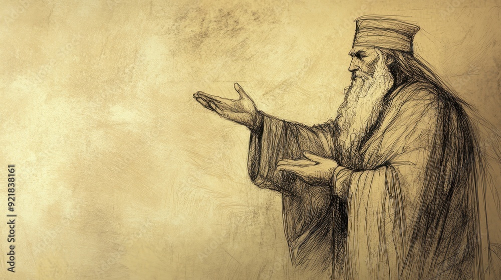 Biblical Illustration of Israel Demands a King: Samuel Relays People's ...