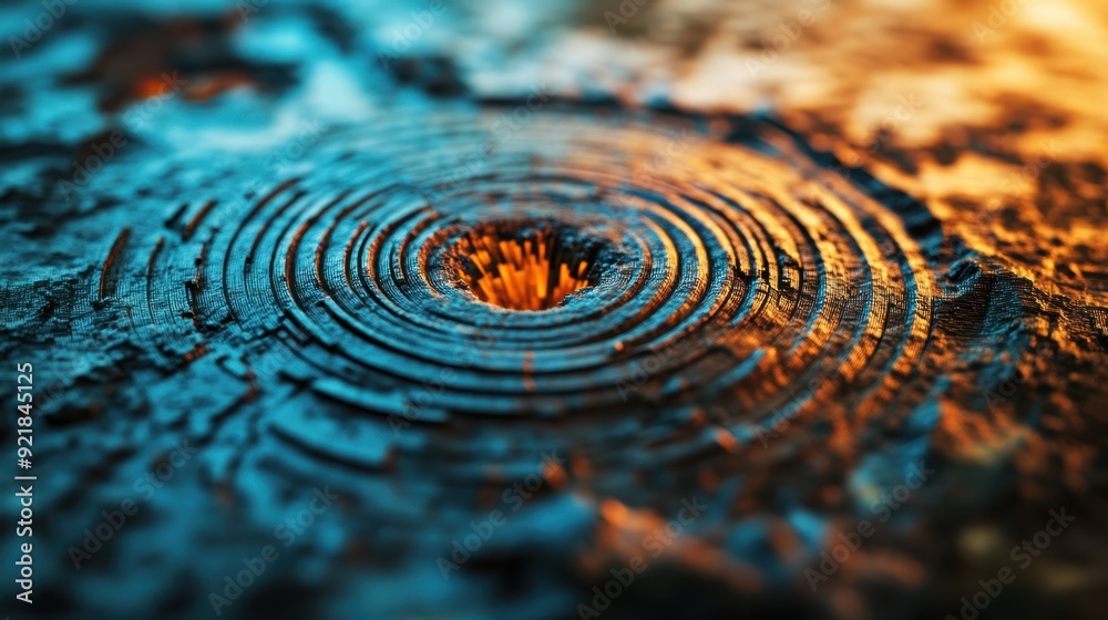 Detailed Map Showing Epicenter Mark with Seismic Wave Spread Analysis ...