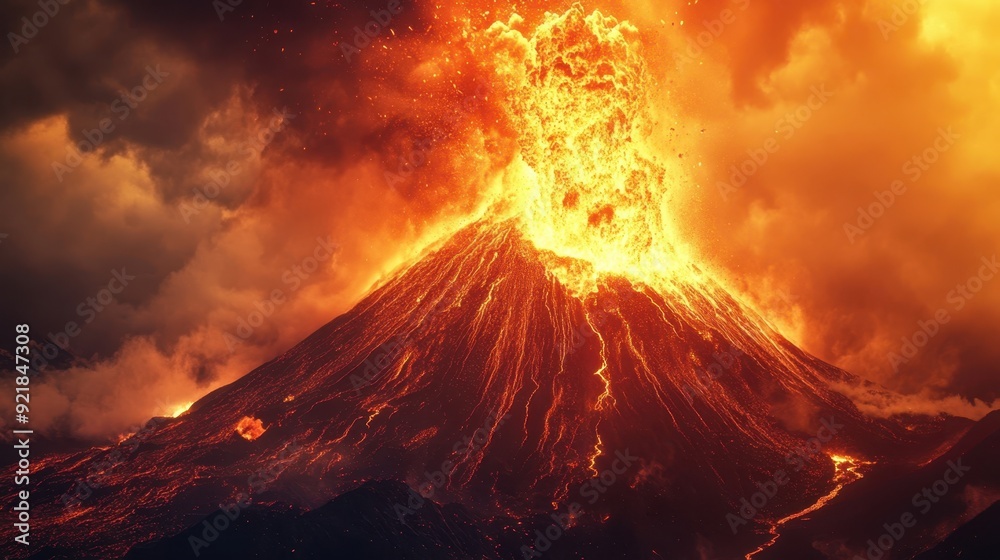 Cataclysmic Forces: Volcano Eruption, Earthquake, and Landslides in ...