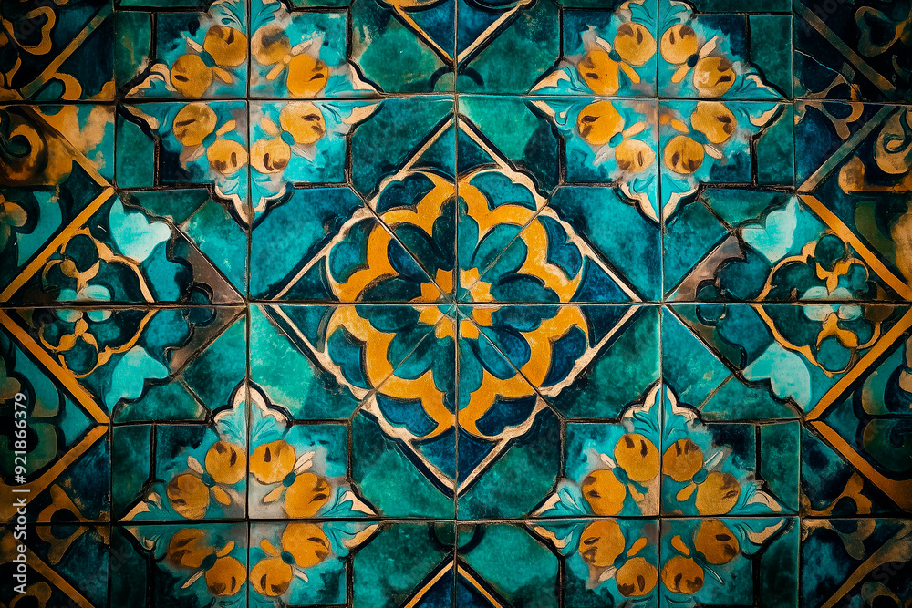 Moroccan patterns, showcasing intricate geometric shapes, arabesques ...