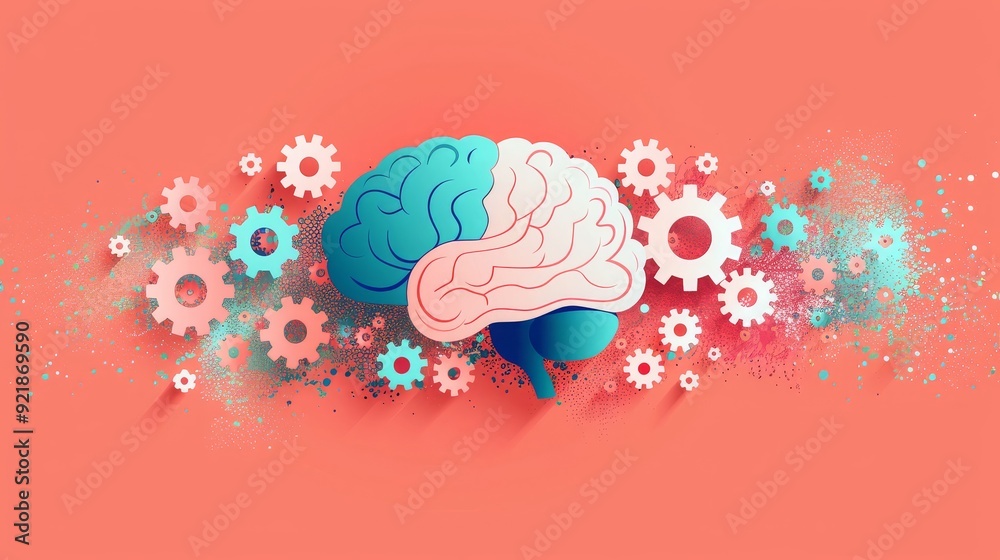 brain clip art , gears clip art , cogs clip art , brain and gears ...