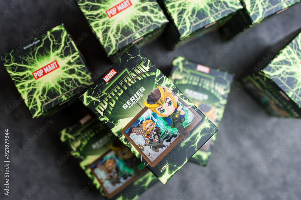 Bangkok, Thailand - August 14, 2024 : New series of Marvel Photo Frame ...