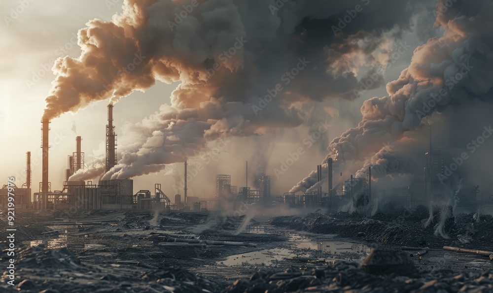 Poisonous gases shroud the planet's surface, a haunting testament to ...