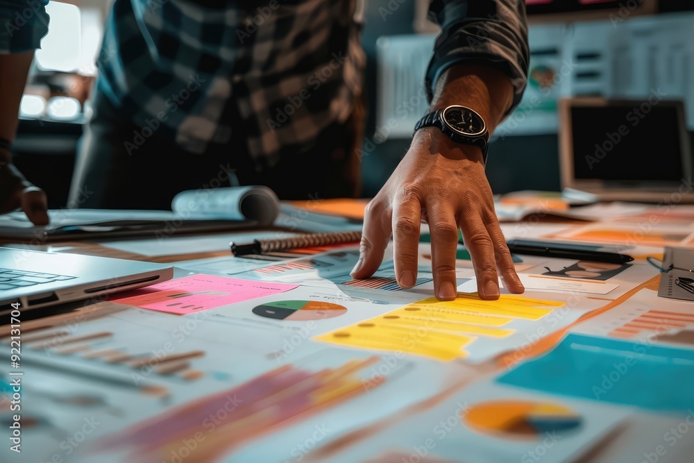 Chart of graphs paper financial development and Business idea A company ...