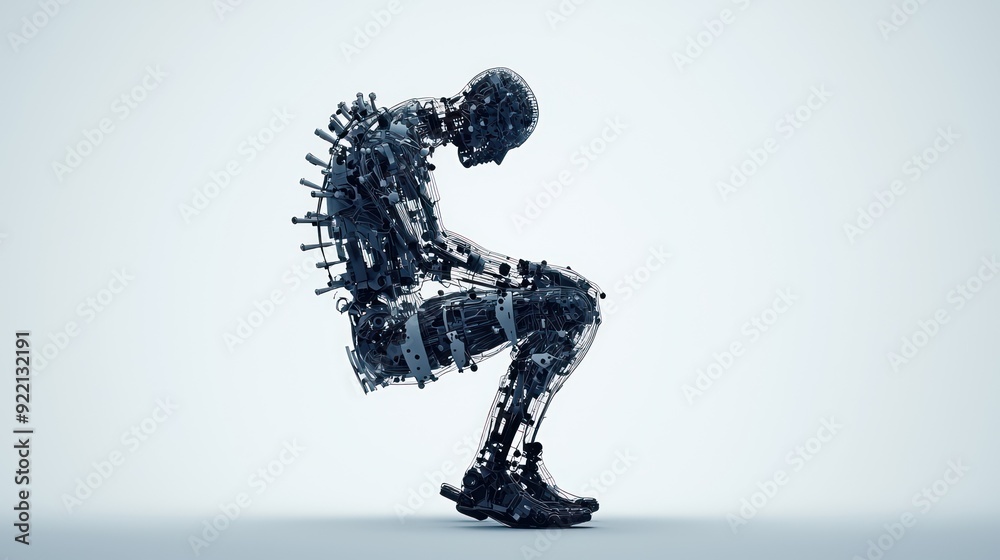 Embracing the Future: Human Silhouette in AI-Powered Exoskeleton ...