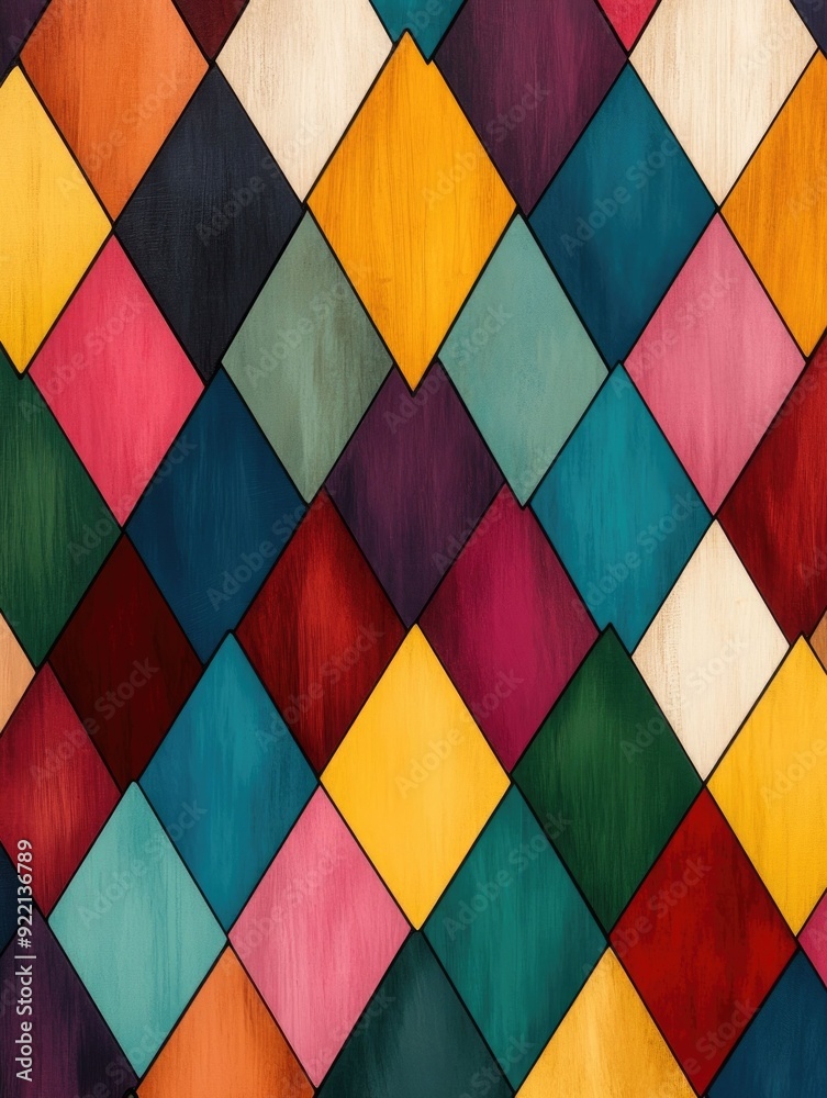 Retro inspired abstract composition featuring angular lines that ... Retro inspired abstract composition featuring angular lines that ...