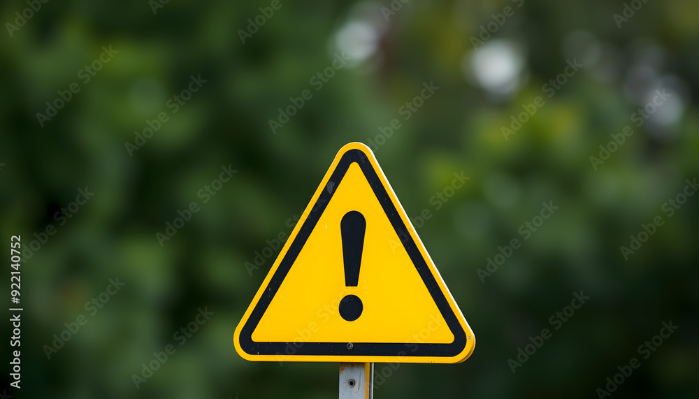 Warning triangle icon. Yellow caution warn in png. Warning sign with ...