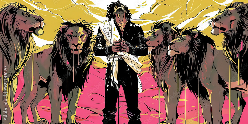 Daniel in the Lions' Den - Supernatural Shield: Daniel's Serenity ...