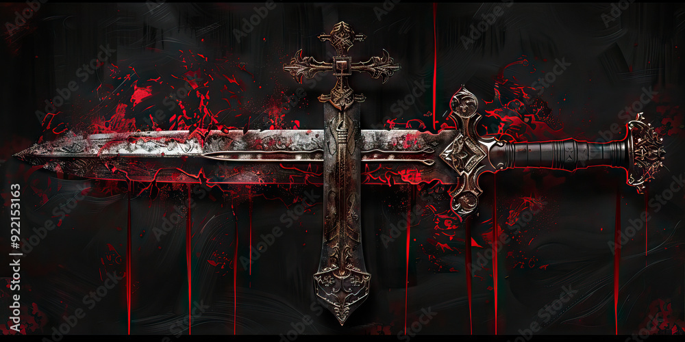 Sword of the spirit. Holy bible. For the word of God is living and ...