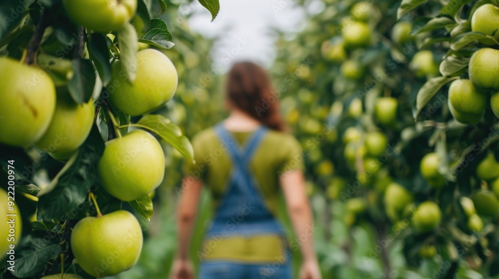 Biodynamic fruit cultivation with natural farming practices in a ...