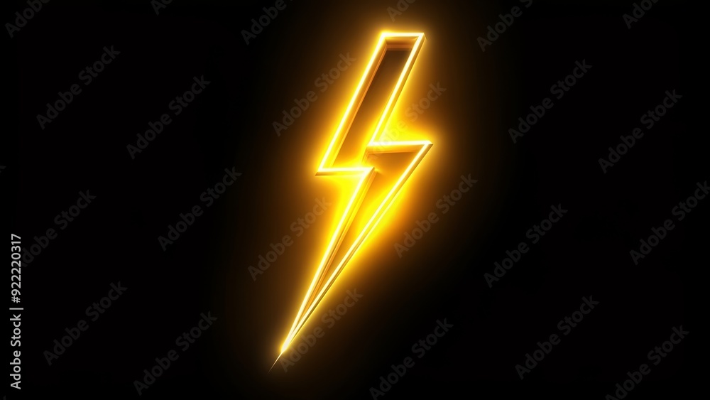 Cartoon lightning style on black background, Cartoon, Lightning, Flash ...