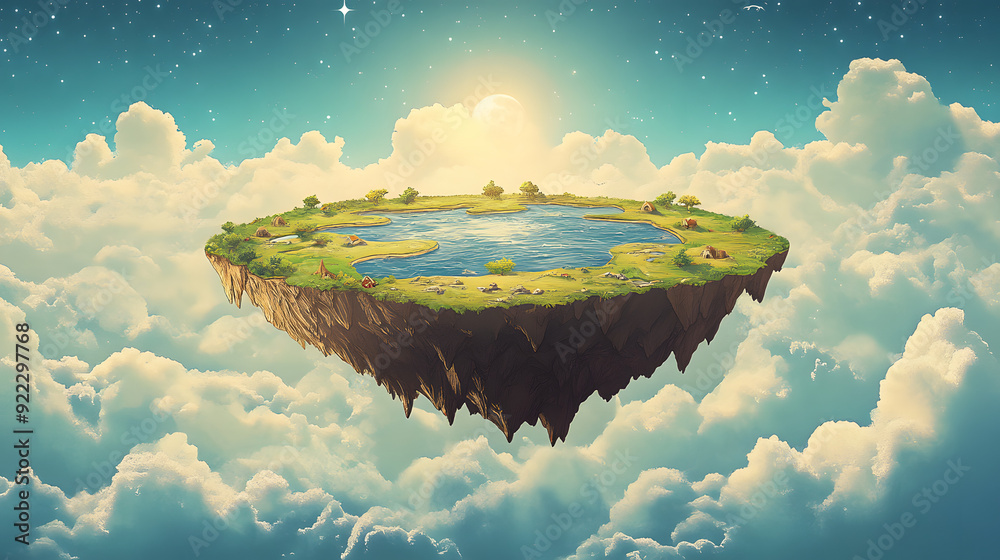 Flat earth, myths and legends. Discworld, a parallel universe ...