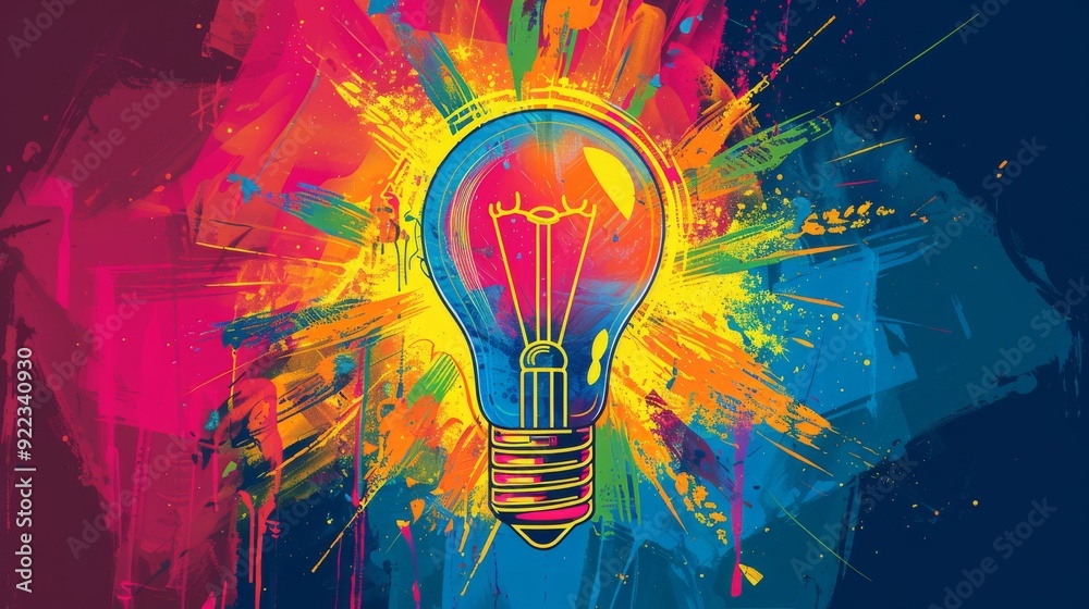 lightbulb clip art , colorful lightbulb , creative idea clip art ...