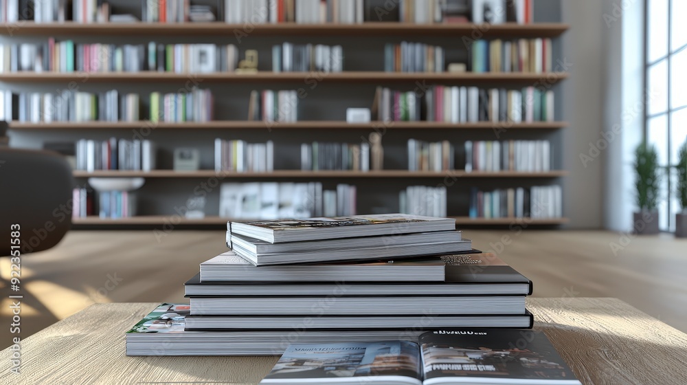 Dynamic Magazine Cover Mockup Showcase in Versatile Settings for ...