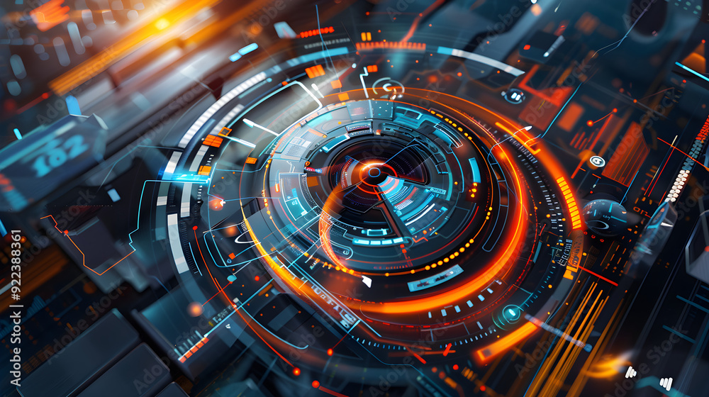 Dynamic Depiction of Rotate Tool in Photo Editing Application With ...