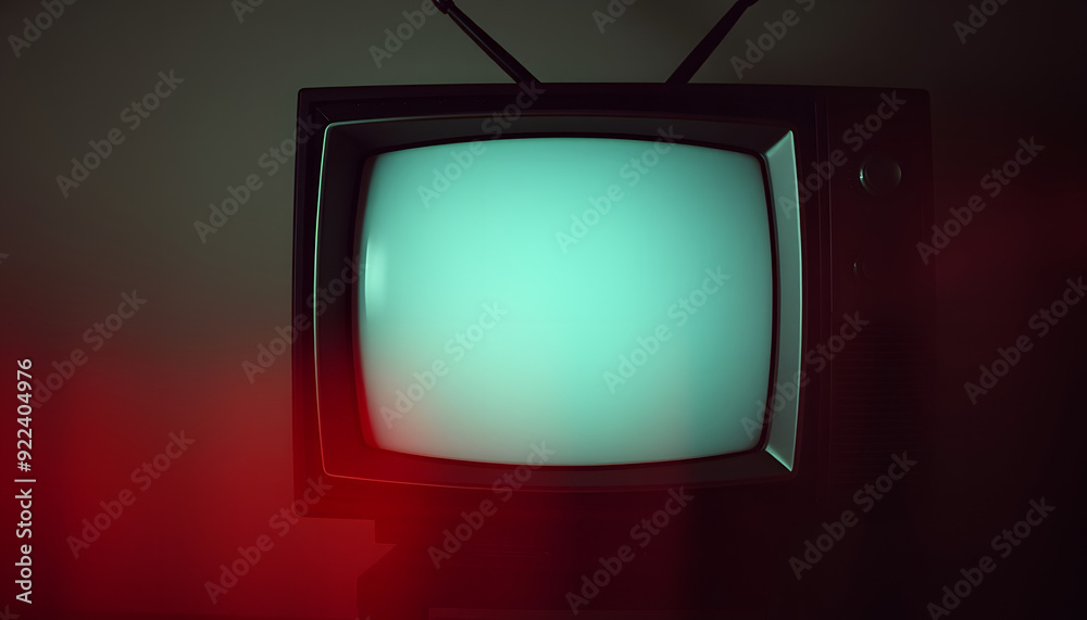 Noise Old TV Screen Texture on 8mm Film Frame. Vintage Nostalgic ...