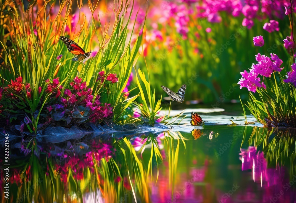 diverse vibrant wildlife habitats featuring unique ecosystems rich ...