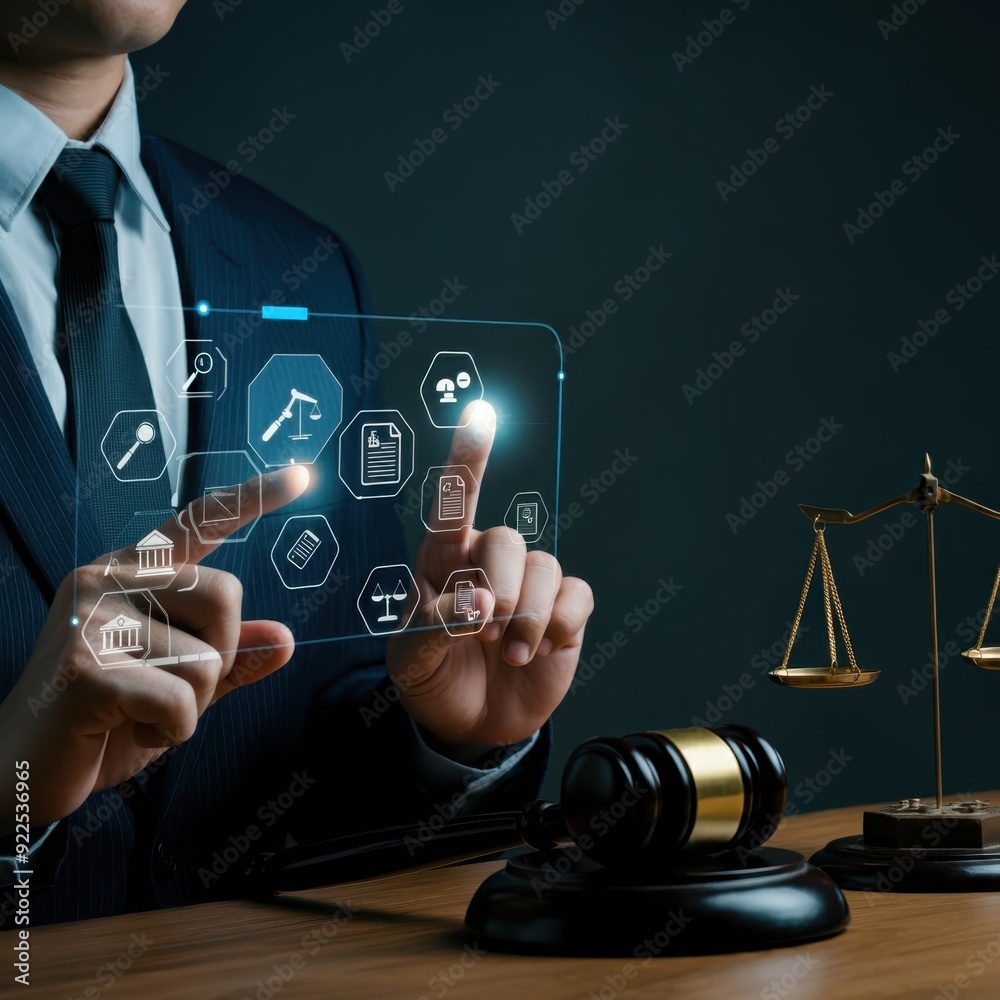 Legal advice for business, labor law concept, lawyer online ...