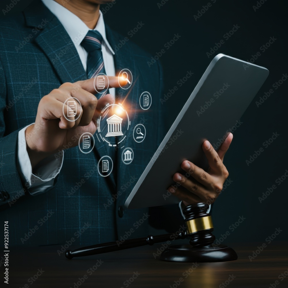 Legal advice for business, labor law concept, lawyer online ...