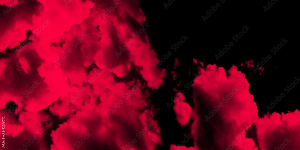 Red realistic fog or mist brush effect smoke vape texture overlays ...